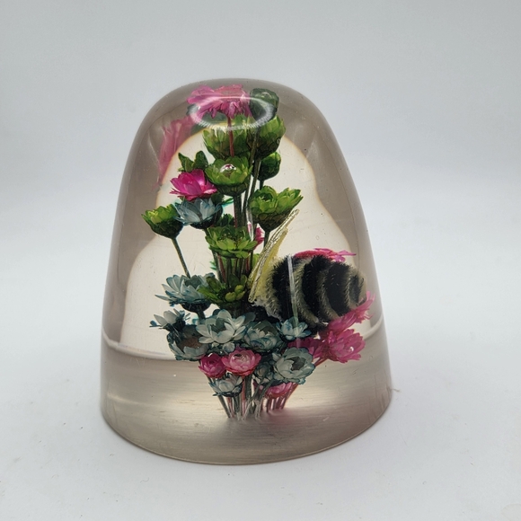 daisy co | Other | Vintage Daisyglas Co Handcrafted Bumble Bee Floral ...
